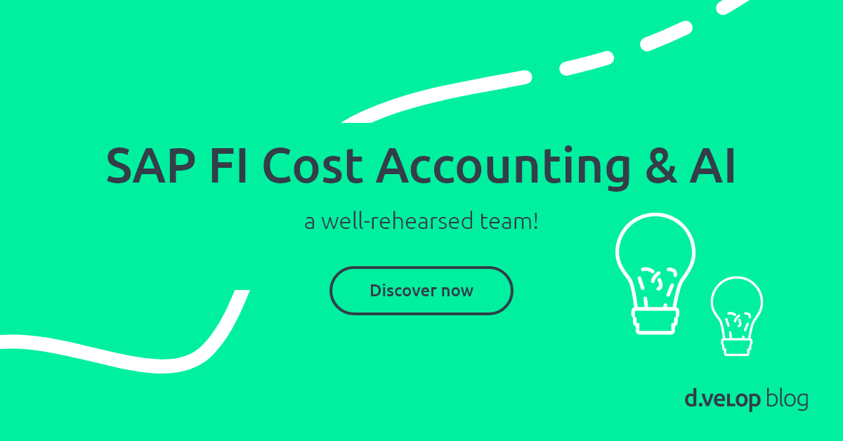 SAP FI Cost Accounting & AI - a well-rehearsed team!