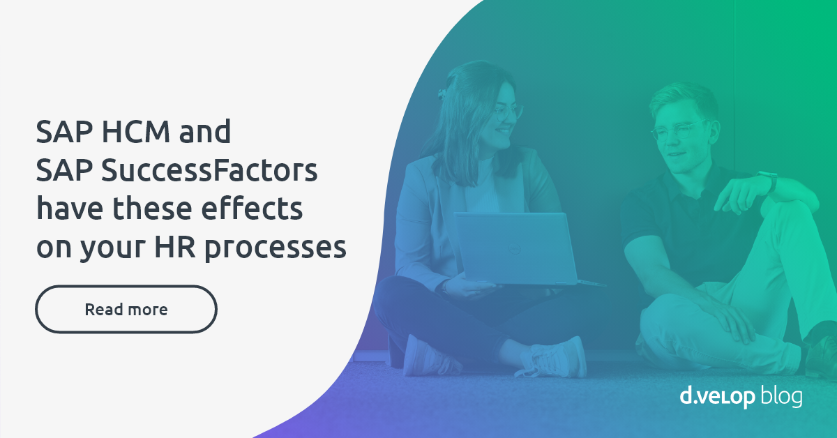 Improving HR Processes with HCM and SAP | d.velop blog