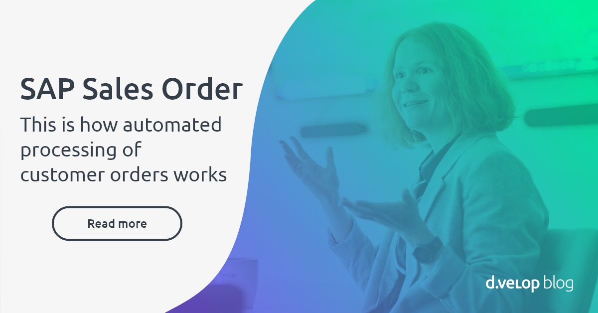 SAP Sales Order. How automated Order Processing Works