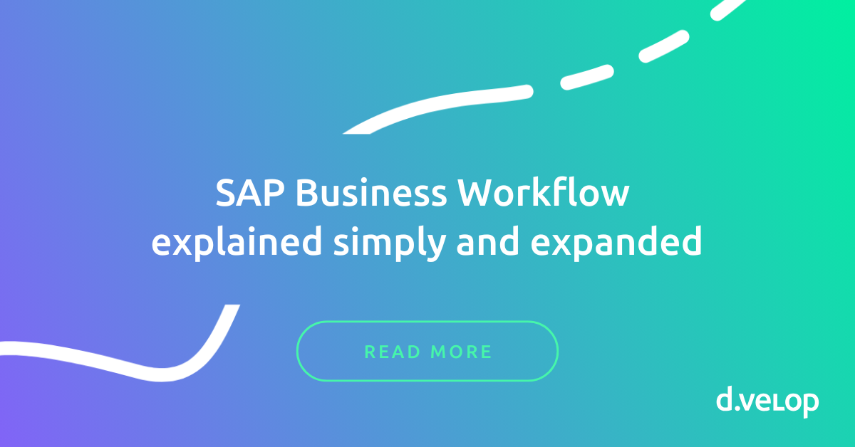 SAP Tools - Business Workflow Explained | d.velop Blog
