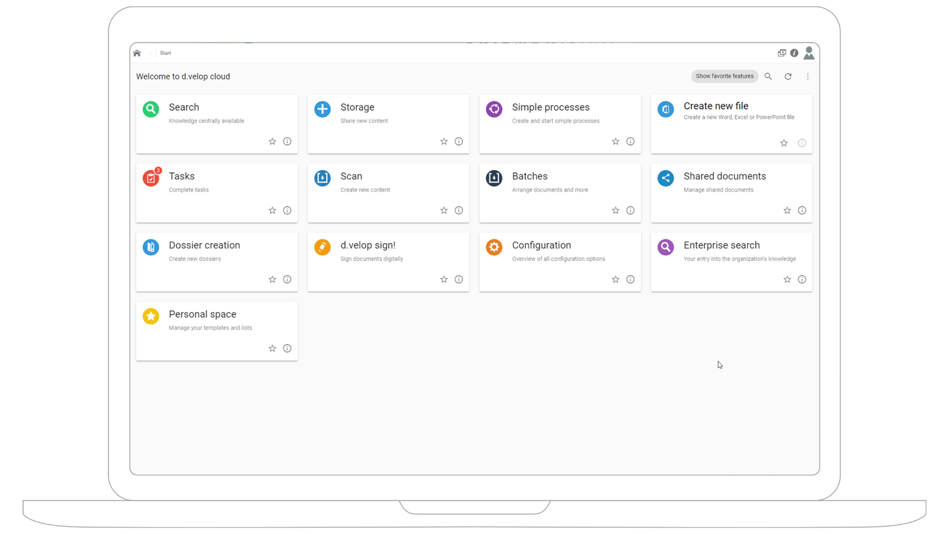 Document management system (EDMS) - d.velop documents