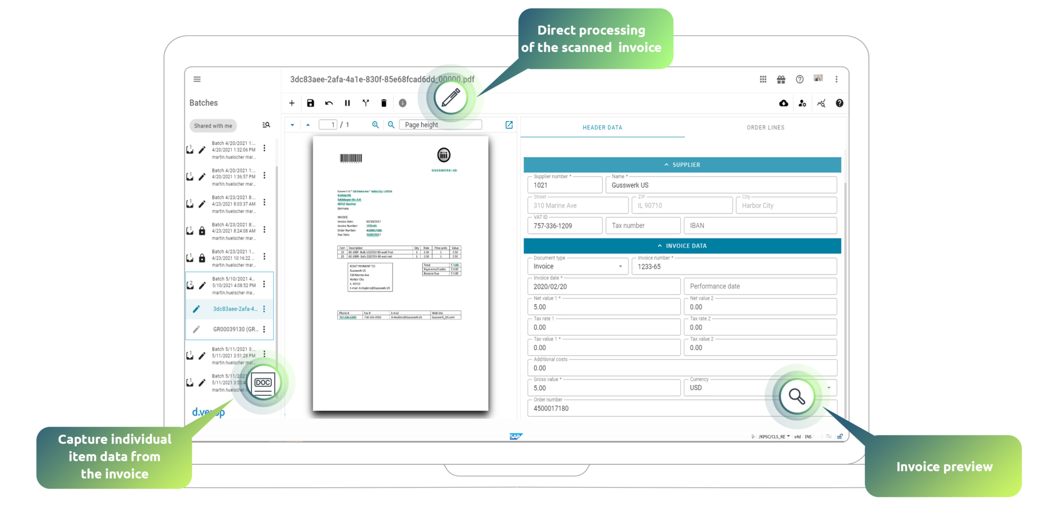 SAP electronic invoicing workflows – fully automated SAP electronic invoicing workflows – fully automated