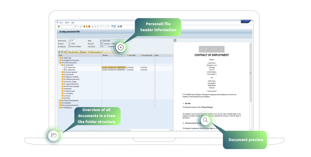 SAP document management DMS & ECM in SAP | d.velop
